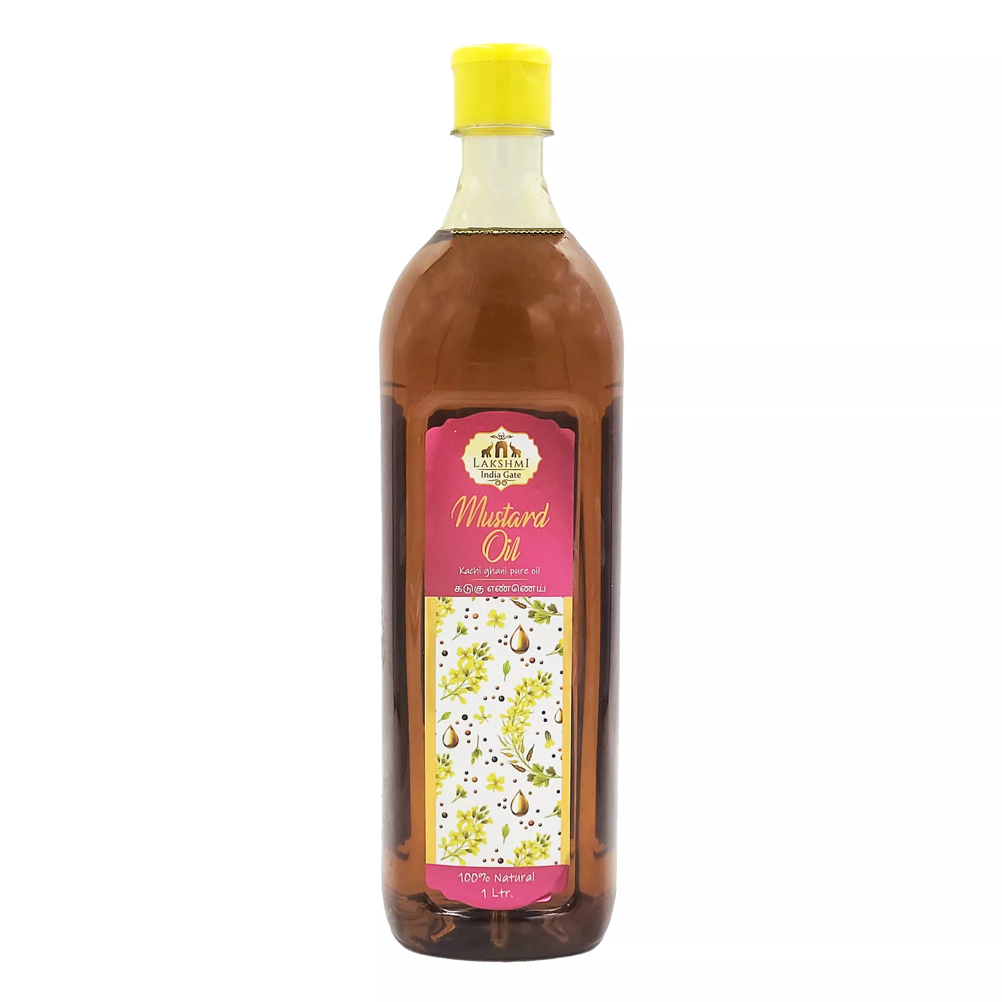 Olej musztardowy Kachi Ghani Pure Oil Lakshmi India Gate 1l