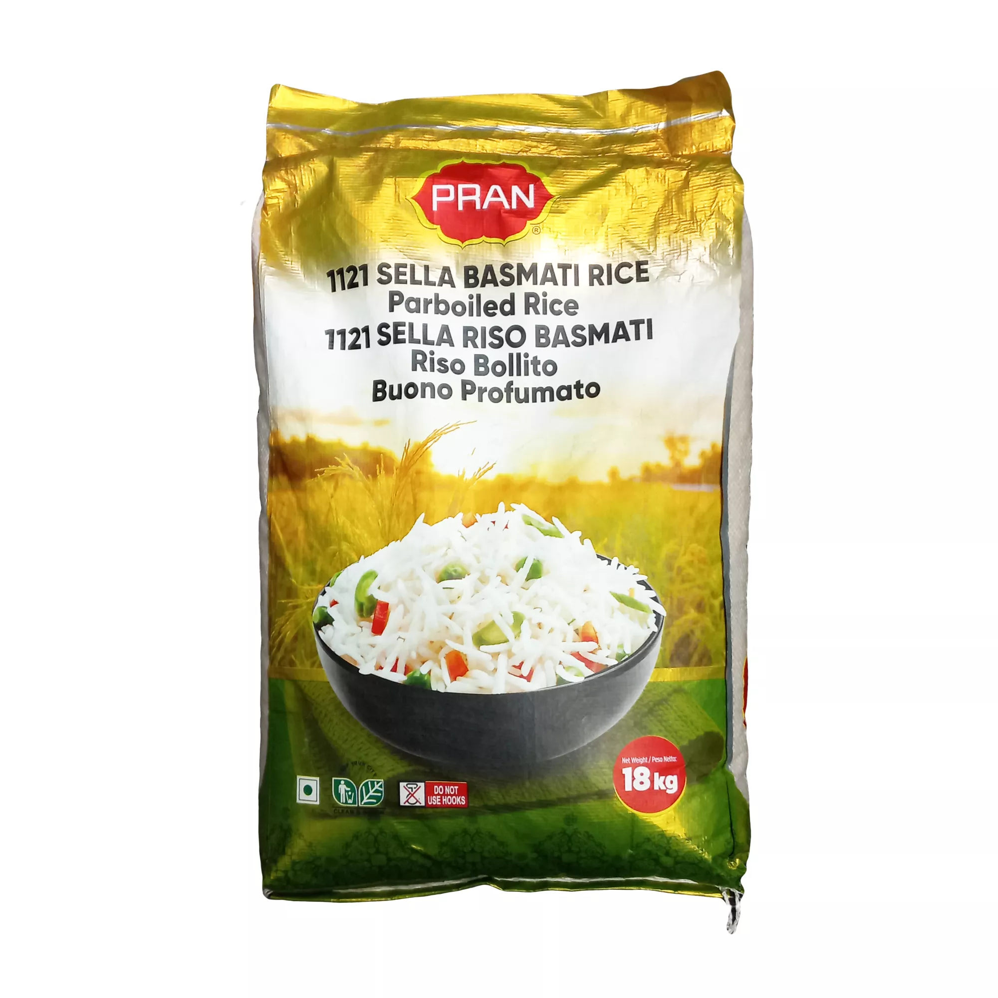 1121 Sella Basmanti Rice Pran 18kg