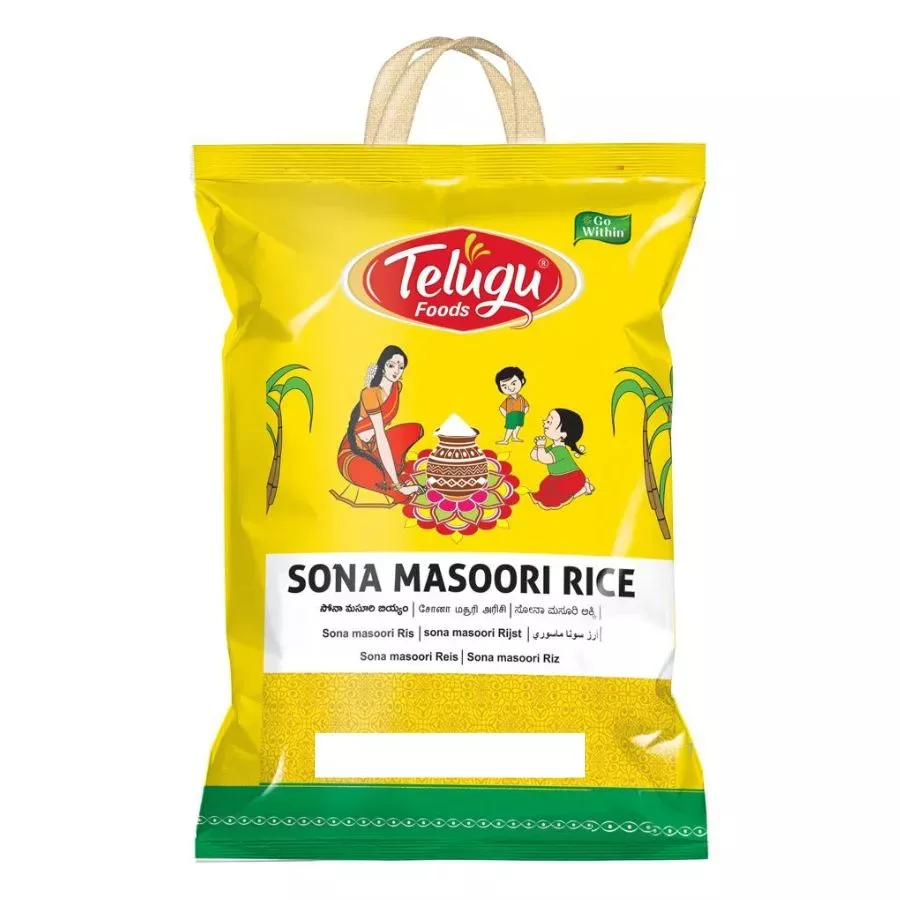 Sona Masoori Rice Telugu Foods 10kg