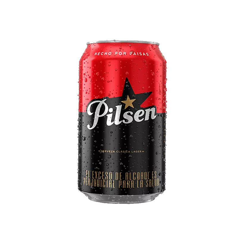 Cerveza lager 4% Cerveza Pilsen 355ml