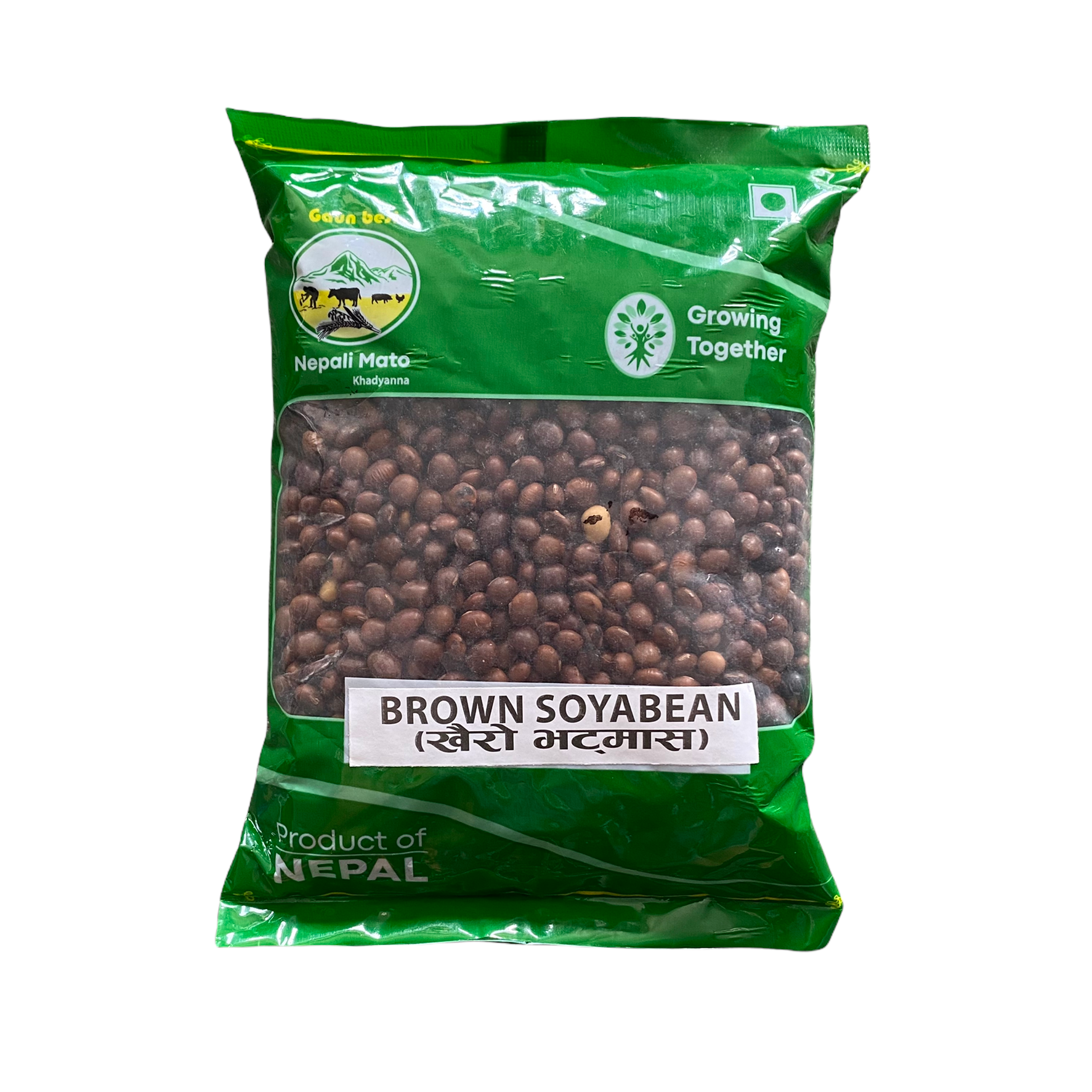 Brown Soybean Khairo Bhatmas Nepali Mato 1kg