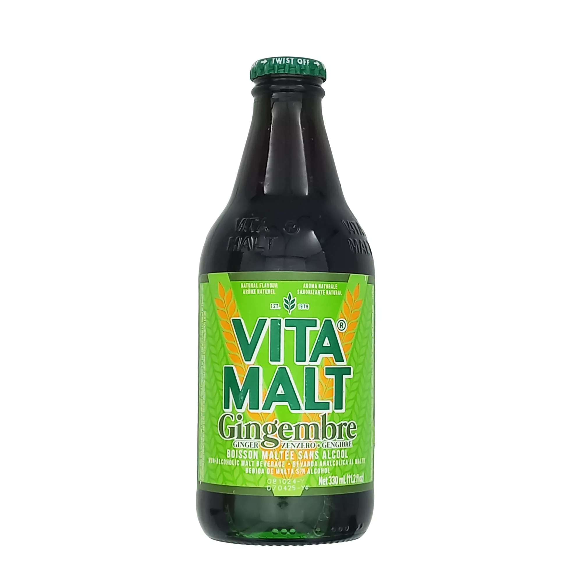 Non-alcoholic sweet drink Gingembre Vita Malt 330ml