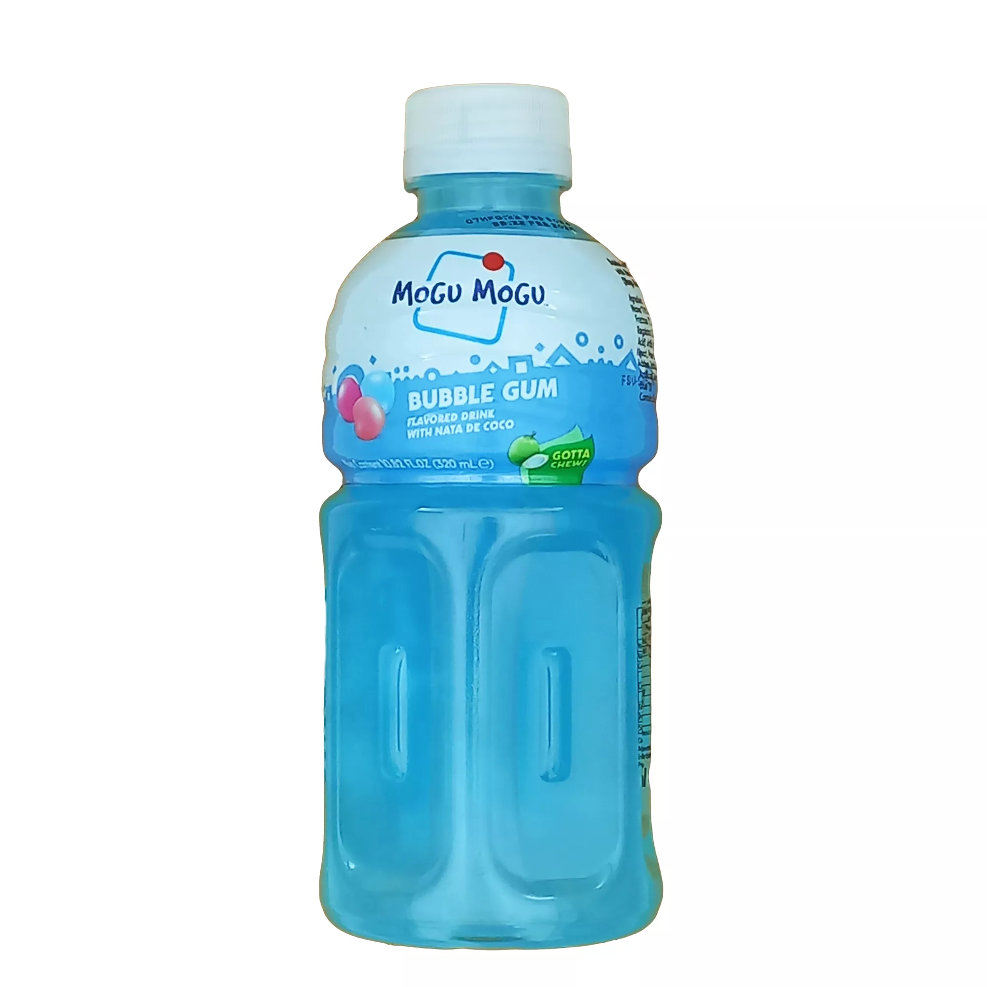Bubble Gum Flavored Drink With Nata De Coco Mogu Mogu 320ml