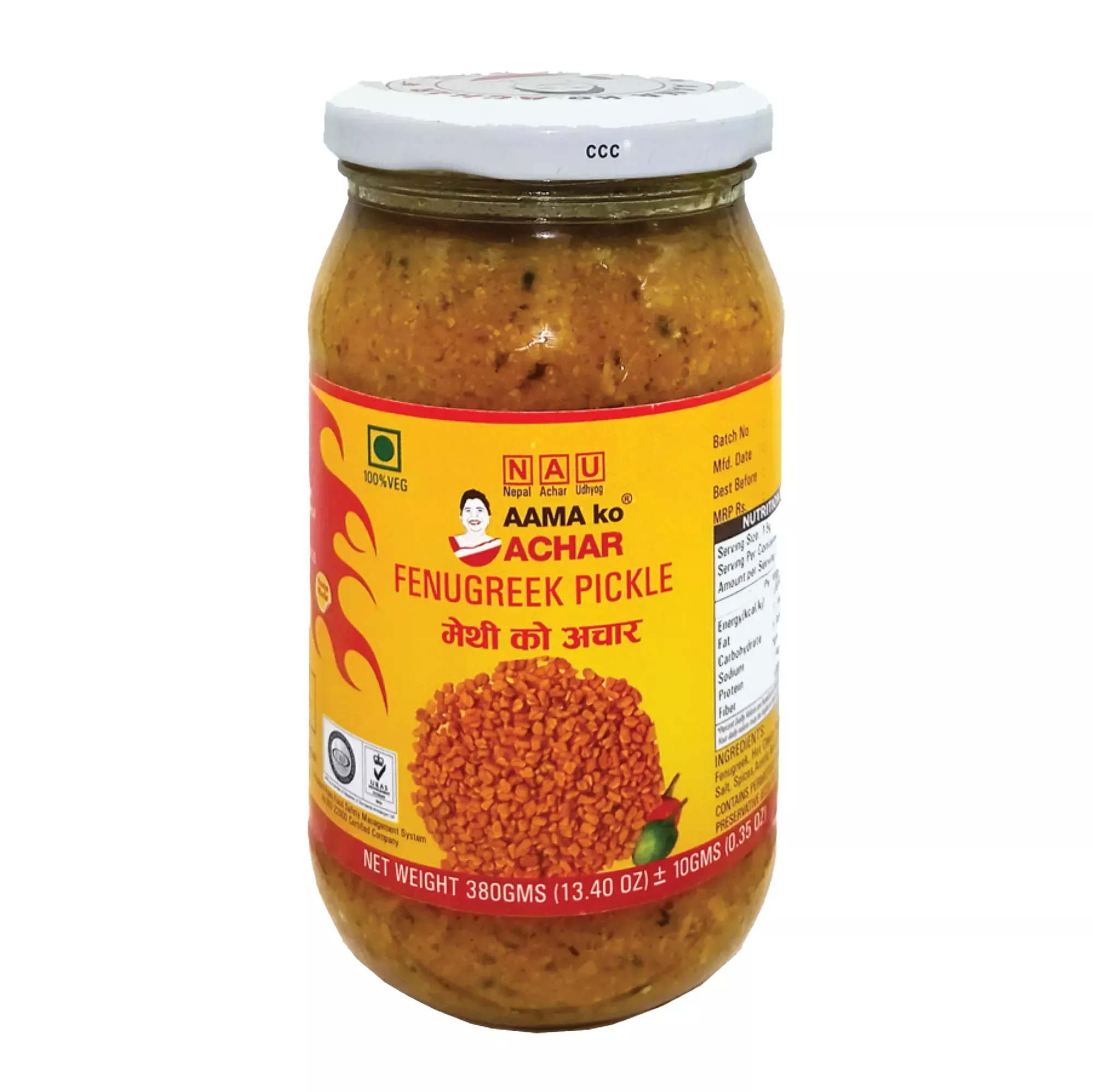 Fenugreek Pickle Aama Ko Achar 380g