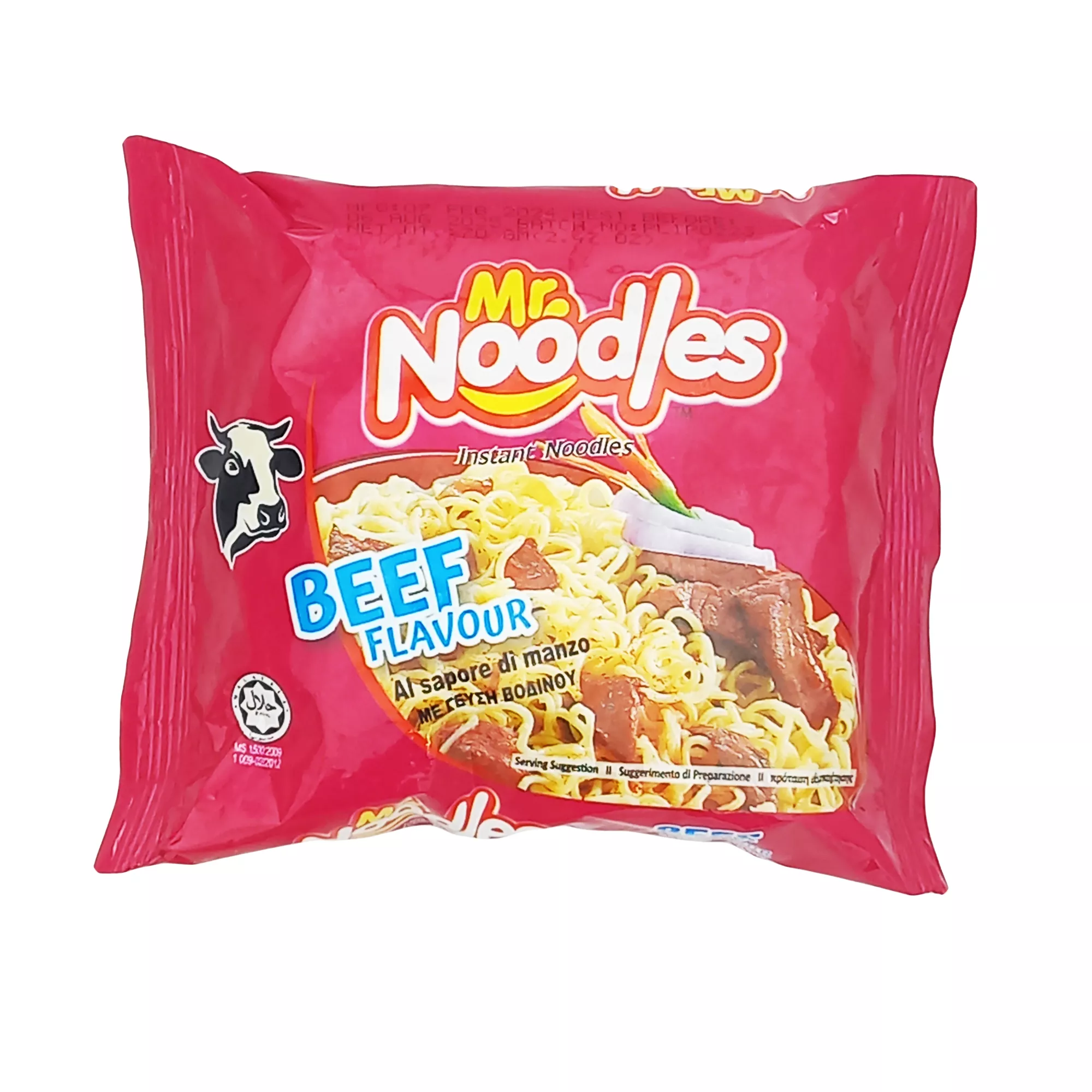 Mr. Noodles Instant Beef Flavour Pran 60g