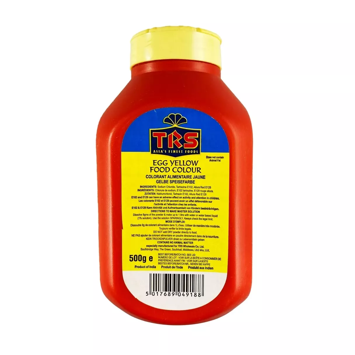 Yellow Food Colouring TRS 500g