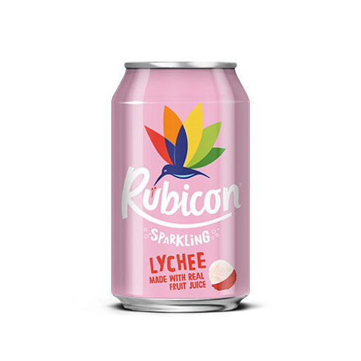 Lychee Sparkling Juice Rubicon 330ml