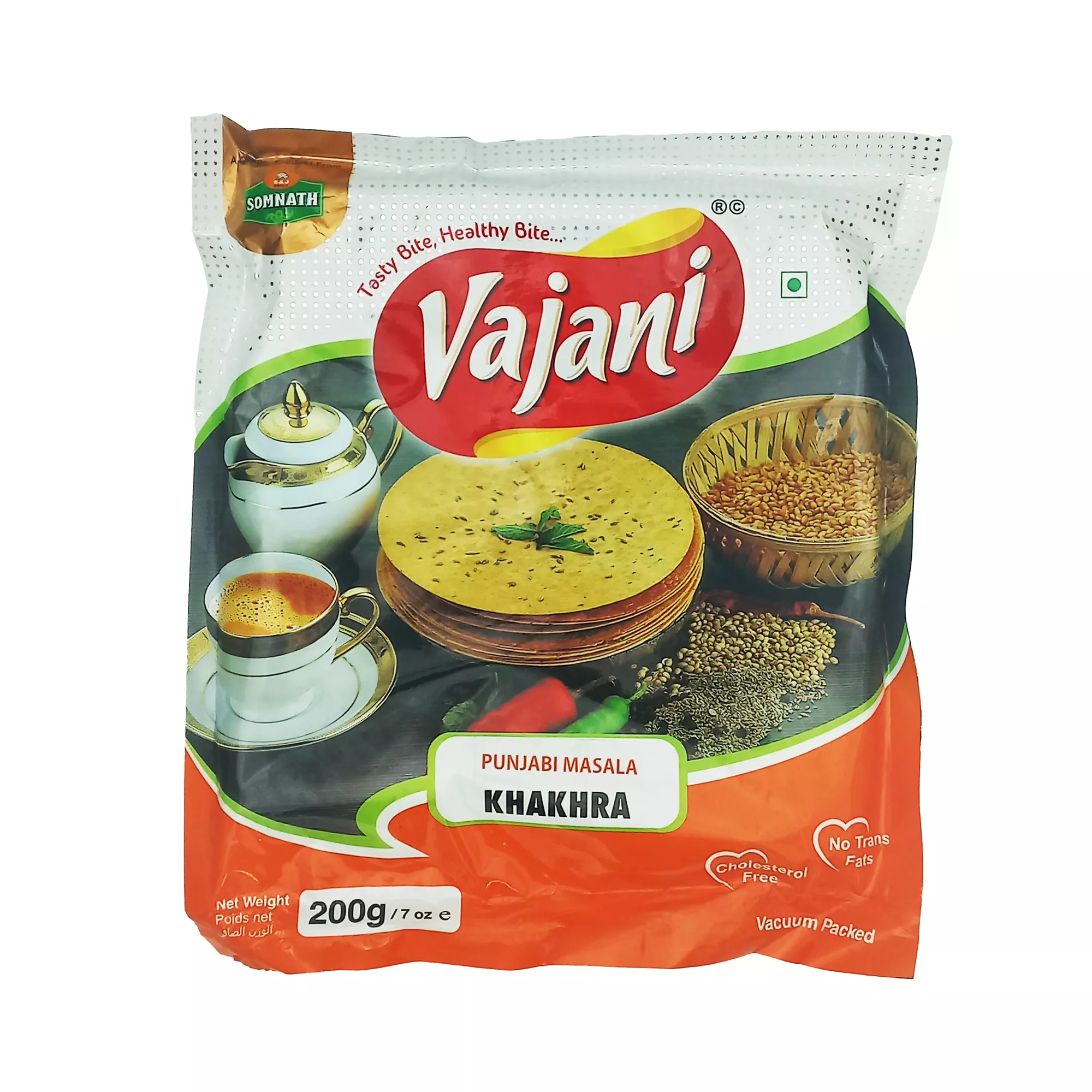 Indyjski krakers Punjabi Masala Khakhra Vajani 200g