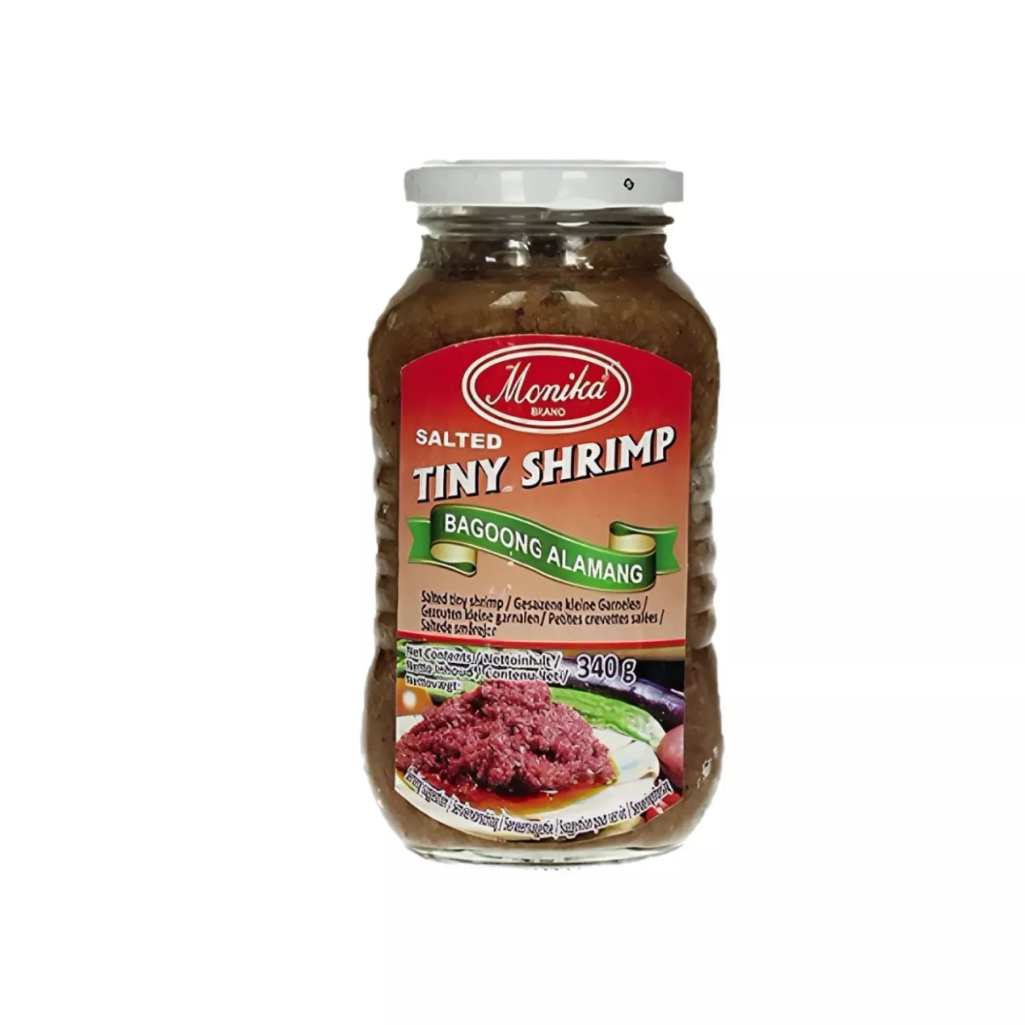 Salted Tiny Shrimp Bagoong Alamang Monika 340g